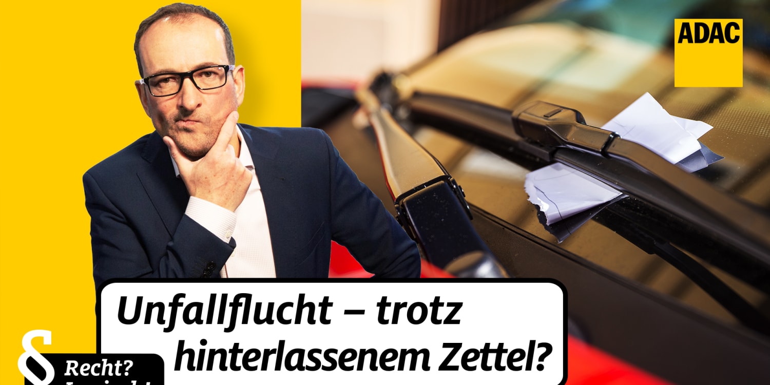 Fahrerflucht: Welche Strafen drohen bei Unfallflucht? I ADAC